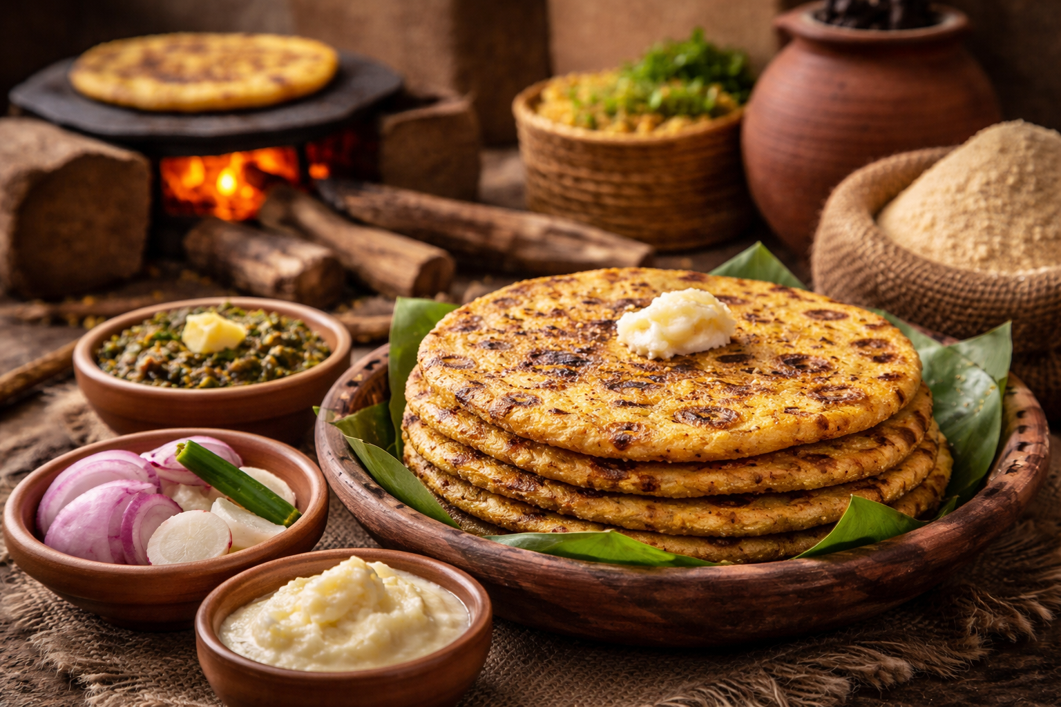 Kachchi Makki Di Roti: A Rustic Punjabi Cornbread That Tells a Village ...